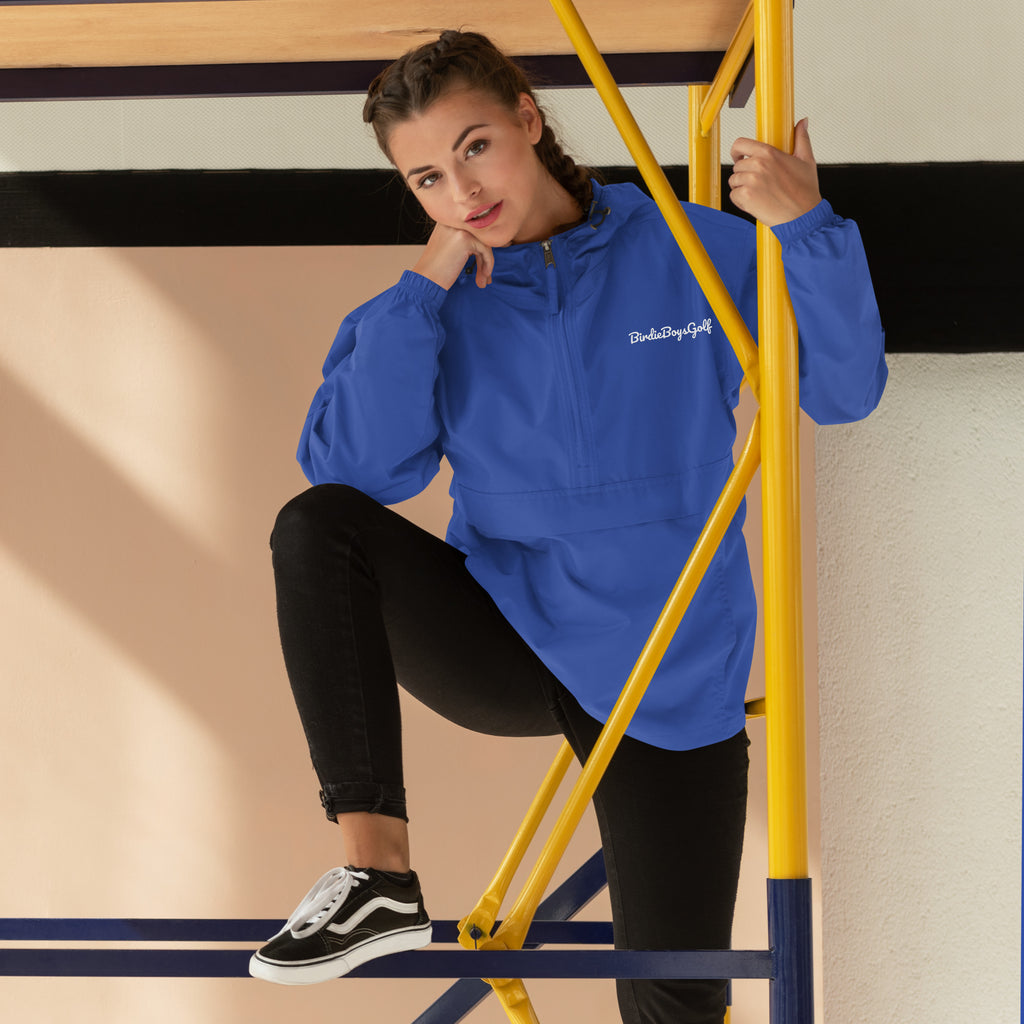 Embroidered Champion Windbreaker – BirdieBoysGolf